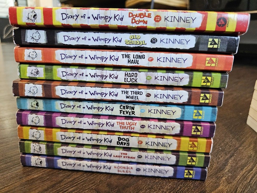 Diary Of A Wimpy Kid - Series no. 2 - 11, Hobbies & Toys, Books ...