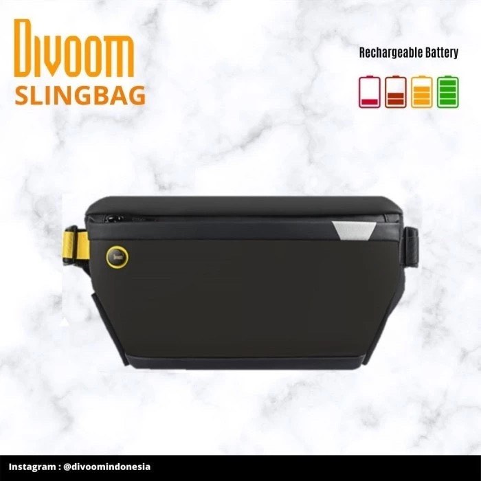 Divoom Pixoo Slingbag - GEN 3 | slingbag men | tas selempang pria ...