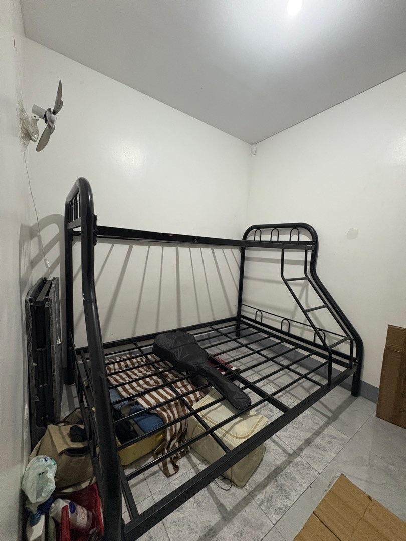 Double deck frame, Furniture & Home Living, Furniture, Bed Frames ...