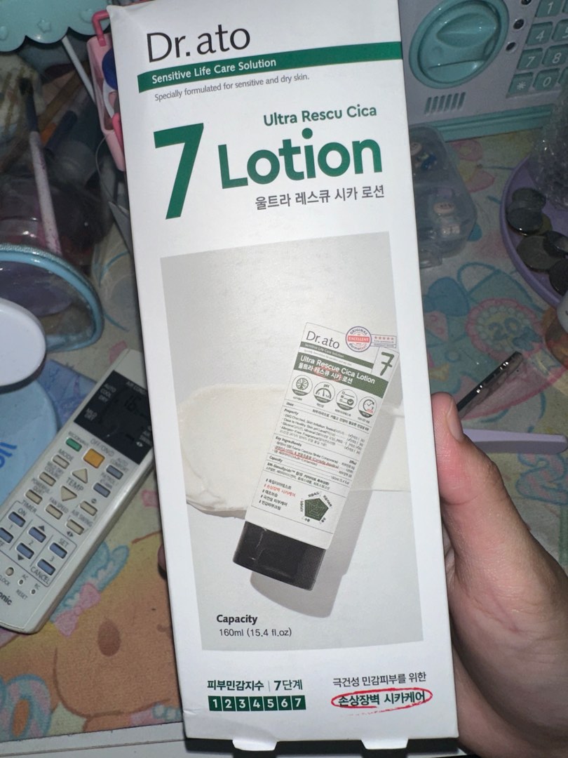 Dr. ato 7 Ultra Rescue Cica Lotion 160ml, Beauty & Personal Care, Bath ...