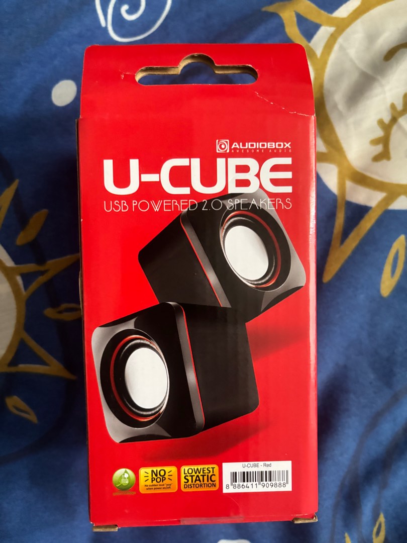 Dual Pc Speaker U-Cube, Audio, Soundbars, Speakers & Amplifiers on Carousell