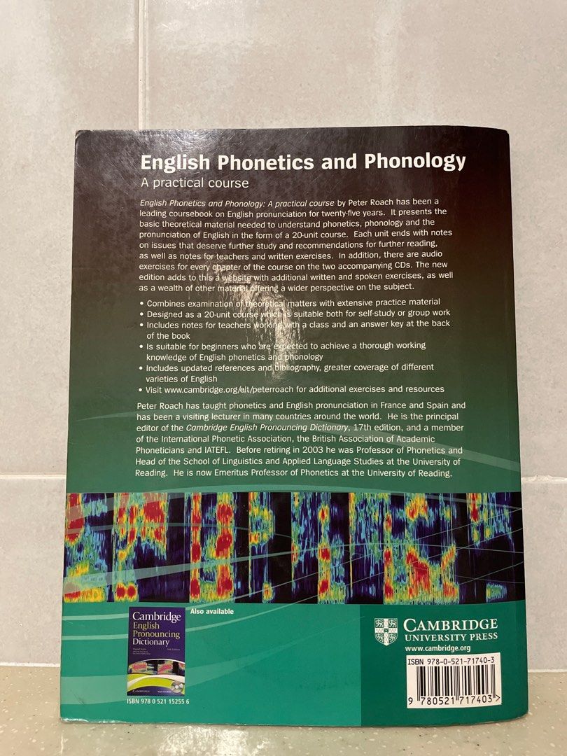 English Phonetics and Phonology, Hobbies & Toys, Books & Magazines ...