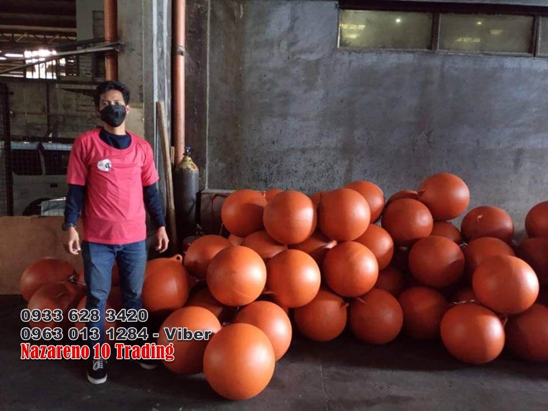 Float ball orange Water Floater, Sports Equipment, Fishing on Carousell