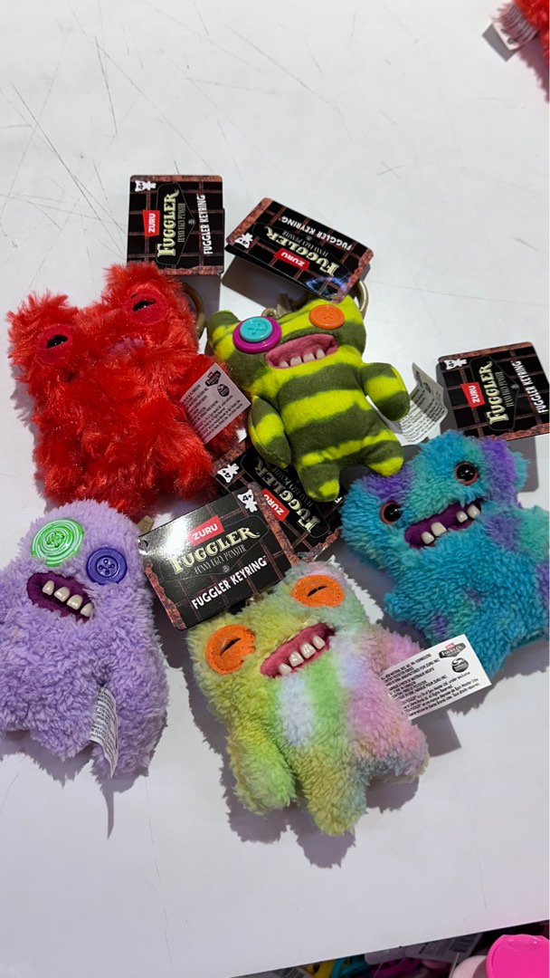 Fuggler Key Ring & Bag Charm, Toys & Collectibles, Mainan di Carousell