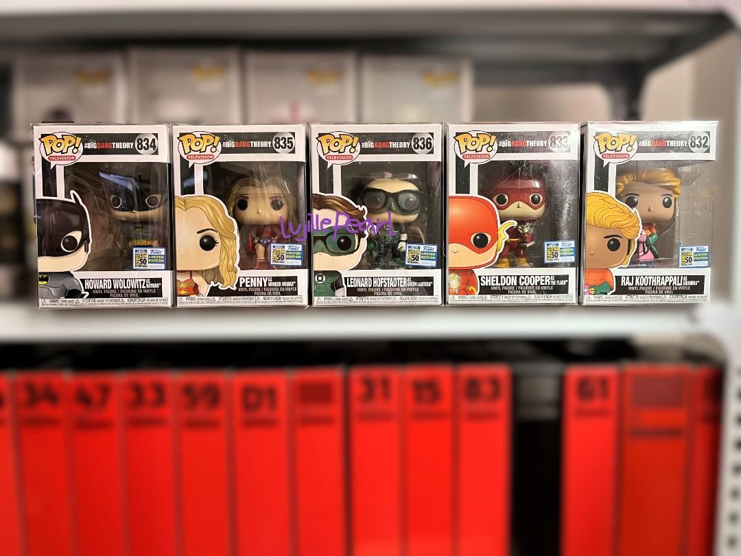 FUNKO | Big Bang Theory (SDCC Exclusive) LOT ONLY, Hobbies & Toys, Toys & Games on Carousell