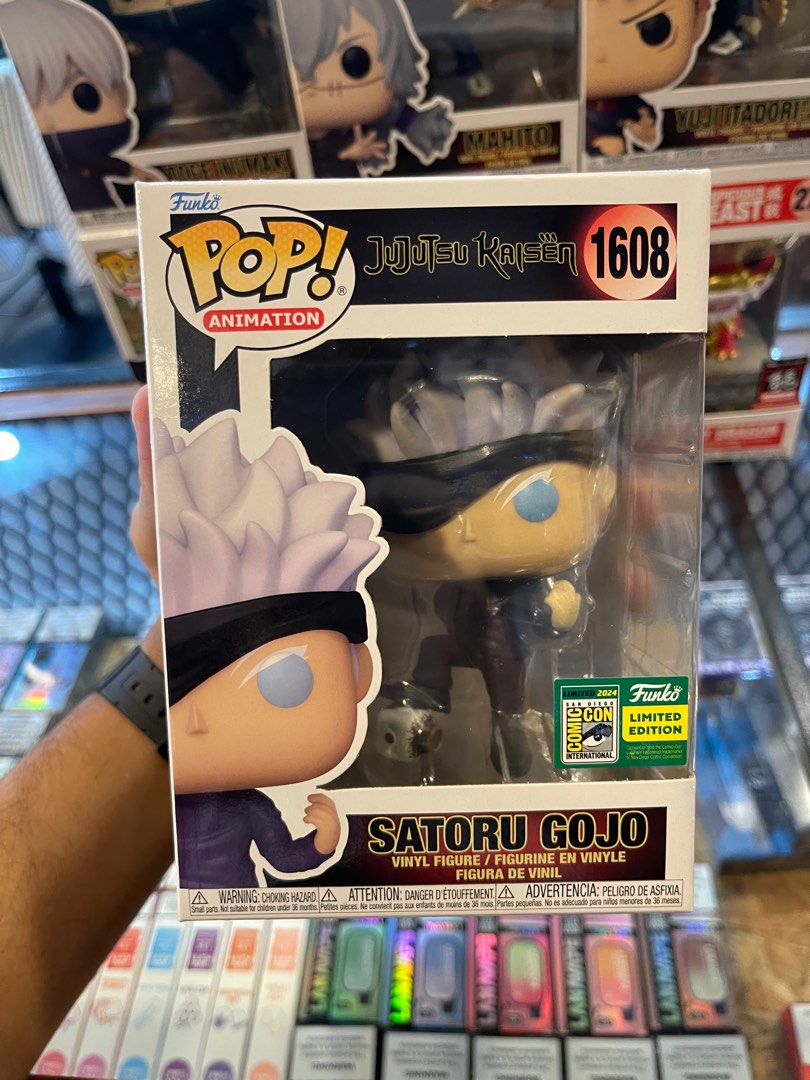 Funko Pop Jujutsu Kaisen Satoru Gojo SDCC 2024 Exclusive, Hobbies ...