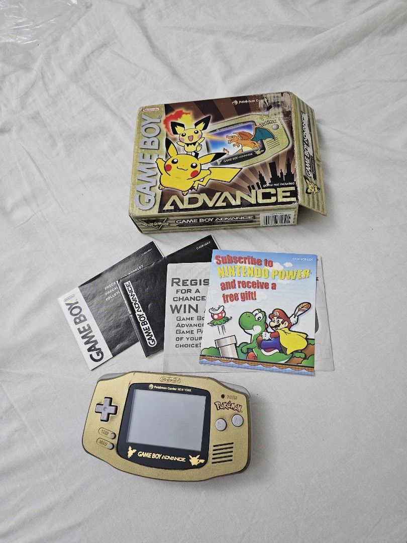Gameboy Advance Pokemon Center New York version RARE than Japan version ...