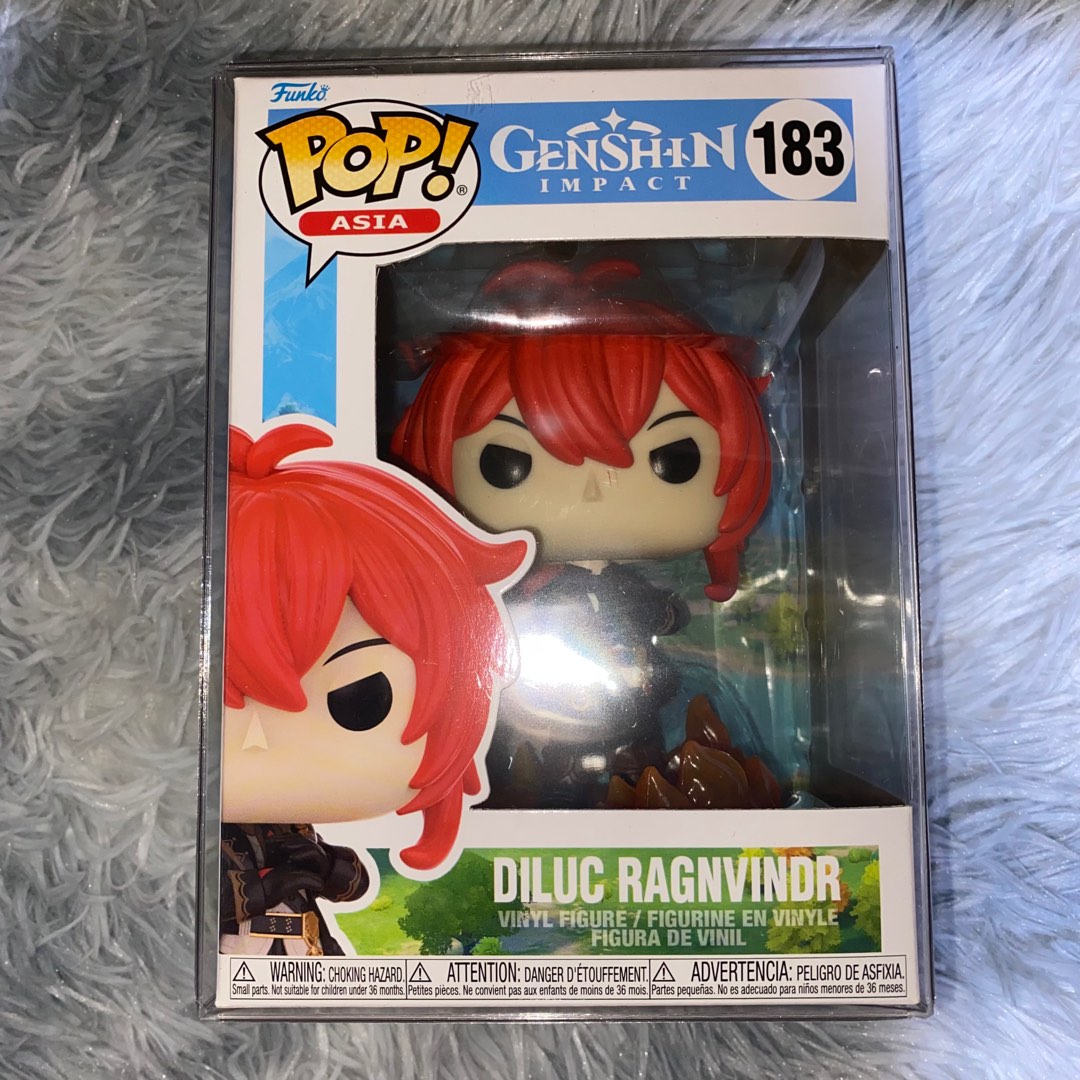 Genshin Impact Official 183 Diluc Funko Pop, Hobbies & Toys, Toys ...