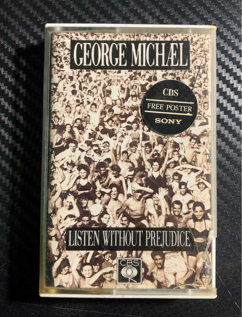 George Michael - Listen With Prejudice (CASSETTE CBS, MY, 1990 ...