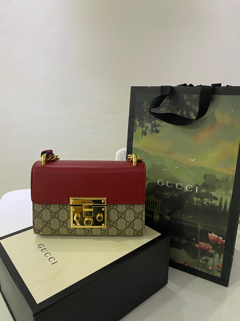 GG Supreme Padlock, Luxury, Bags & Wallets on Carousell