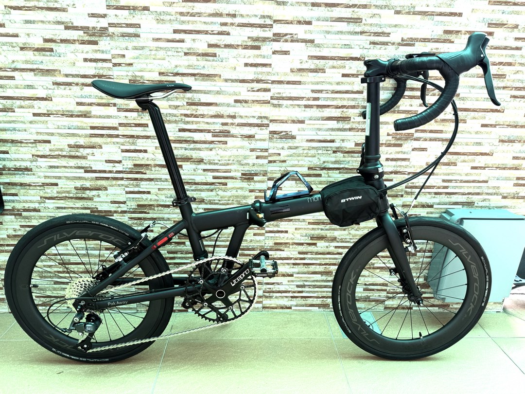 Giant Folding Bicycle (Modified), Sports Equipment, Bicycles & Parts ...