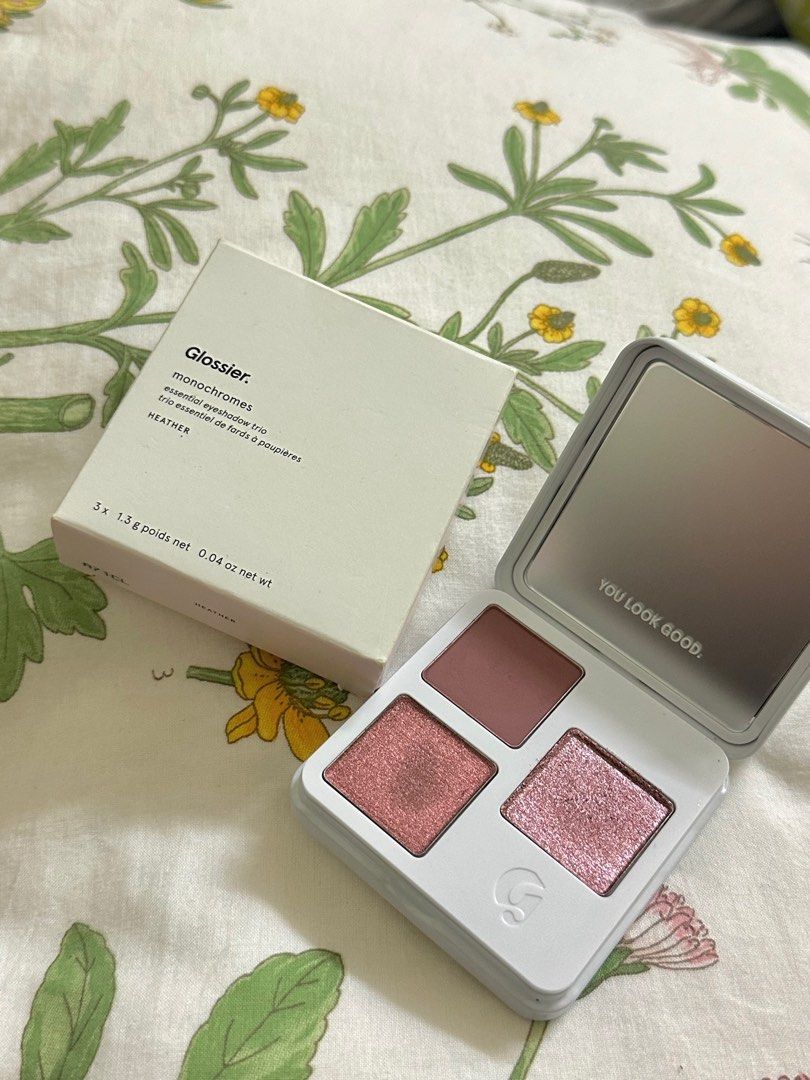 Glossier Monochromes Eyeshadow Palette - Heather, Beauty & Personal ...