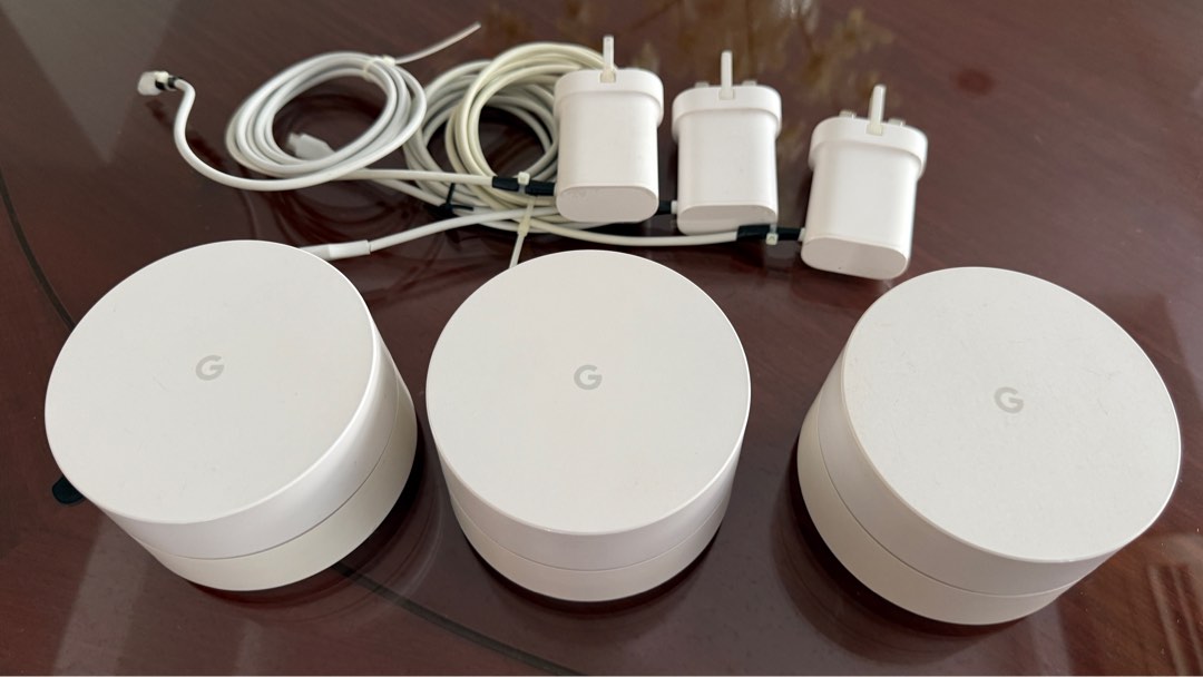 Google WiFi Mesh (Set of 3), Computers & Tech, Parts & Accessories ...