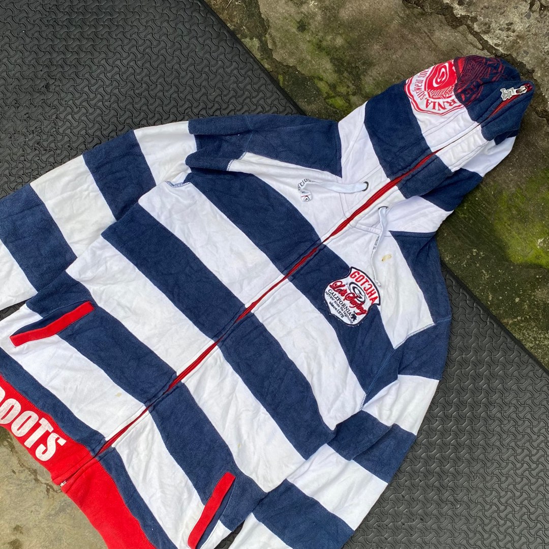 GOTCHA surfwear-Full zipper Hooded Jacket, Men's Fashion, Coats ...