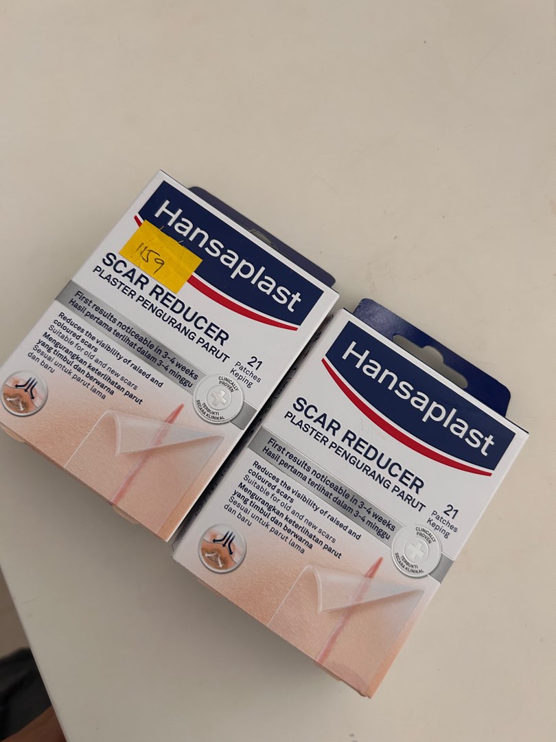 Hansaplast Scar Reducer (2 boxes), Health & Nutrition, Medical Supplies ...