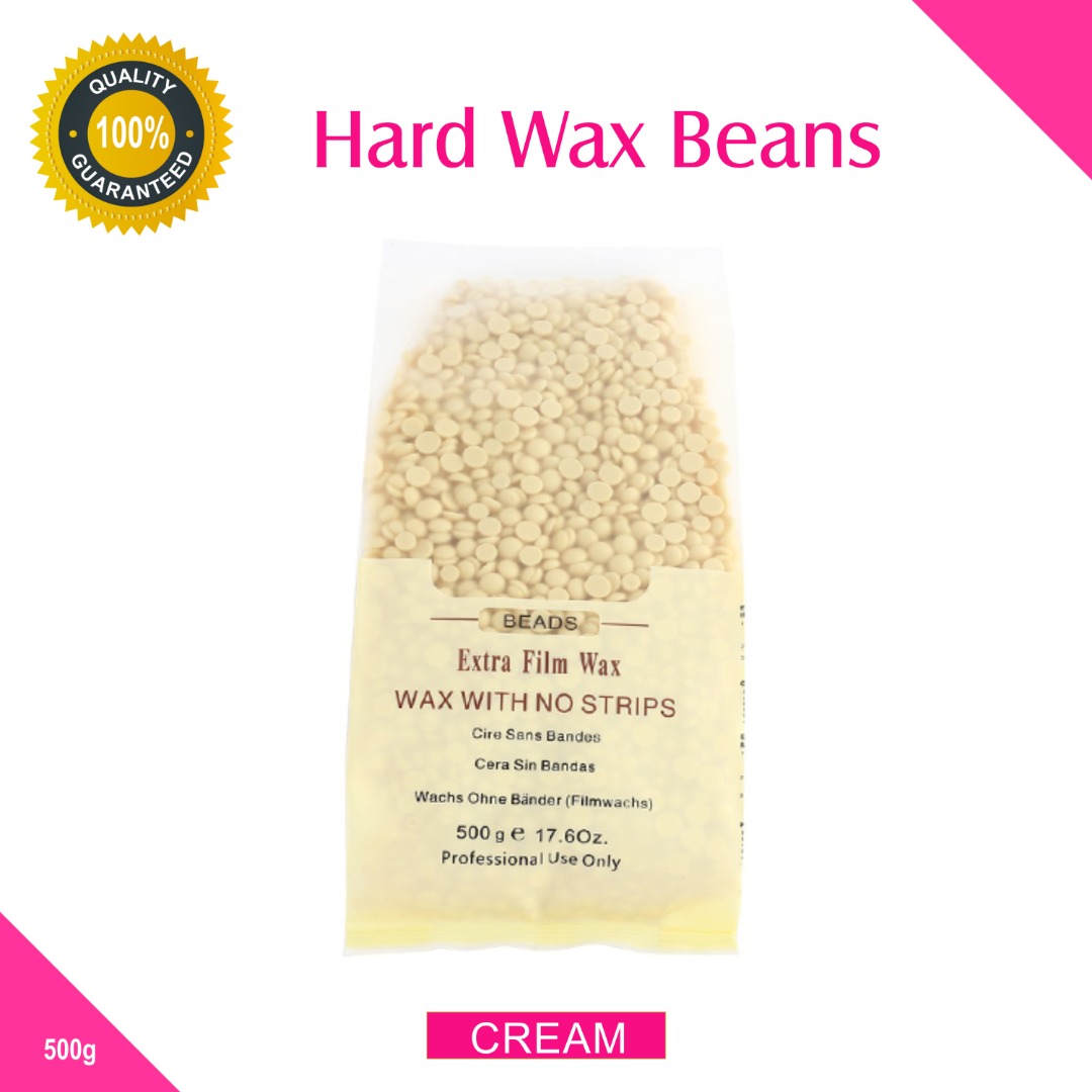 Hard Wax Beans Cream 500g, Beauty & Personal Care, Bath & Body, Hair Removal on Carousell