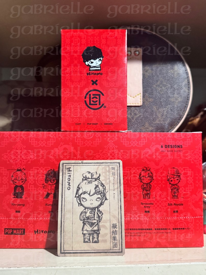 Hirono x CLOT - Terracotta, Hobbies & Toys, Toys & Games on Carousell