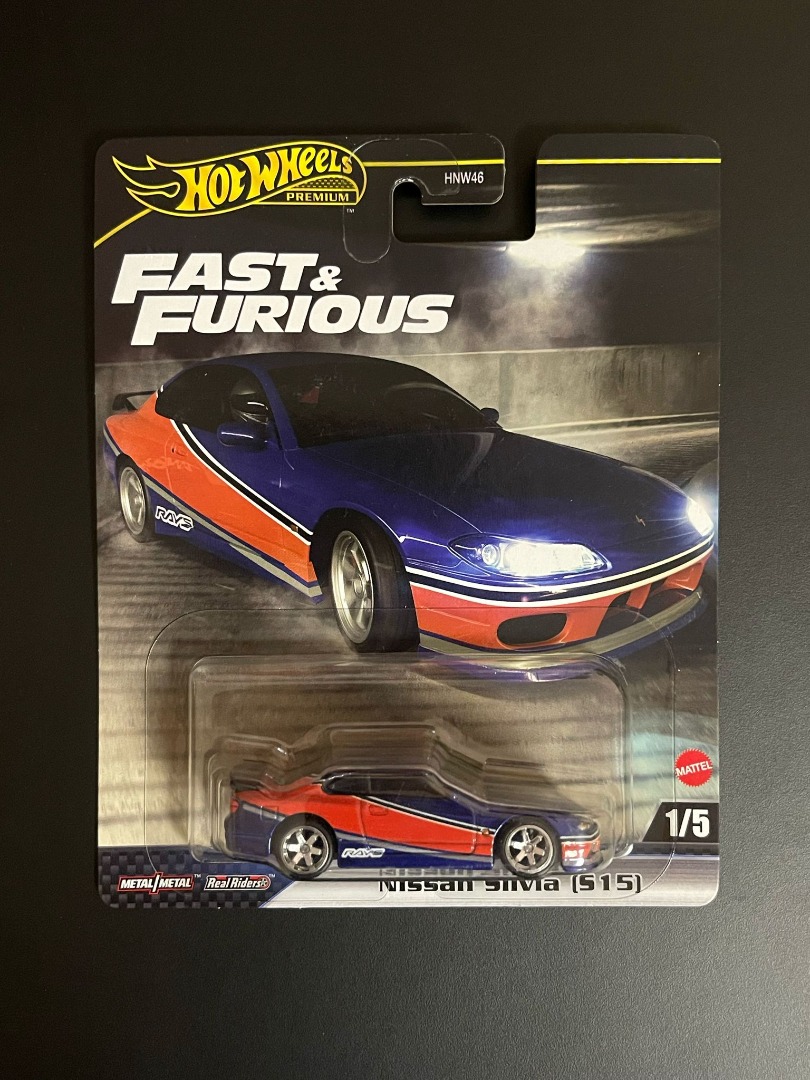 Hotwheels Premium Nissan Silvia (S15) - Fast and Furious Hans Mona Lisa ...