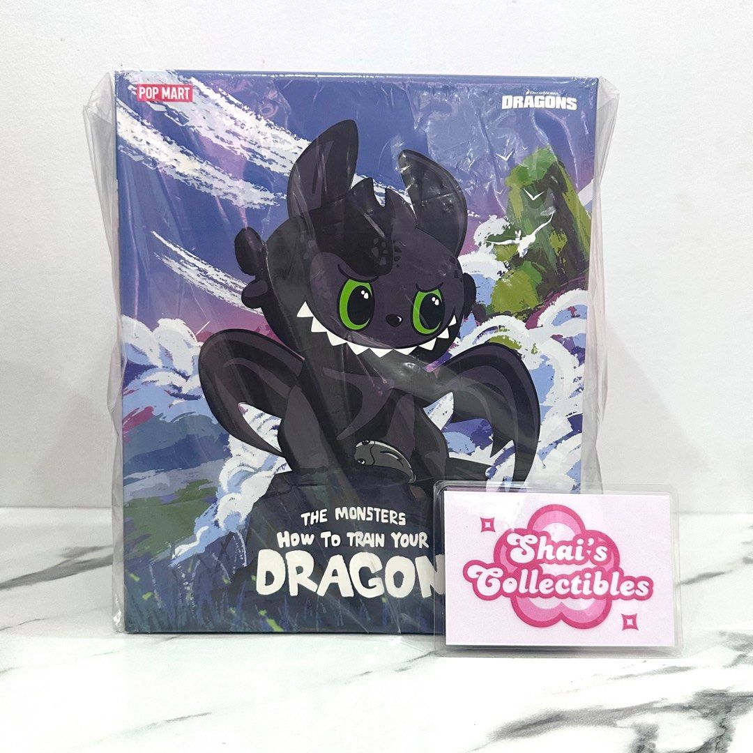 How to Train Your Dragon x The Monsters (Labubu) Sealed Figurine ...