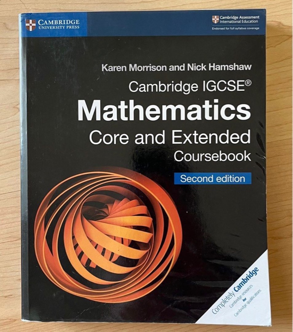 IGCSE Maths Textbook, Hobbies & Toys, Books & Magazines, Textbooks on ...