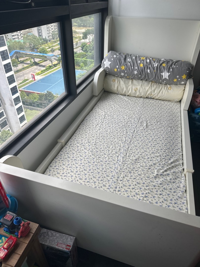 IKEA Sundvik Kids Bed with Mattress, Babies & Kids, Baby Nursery & Kids ...