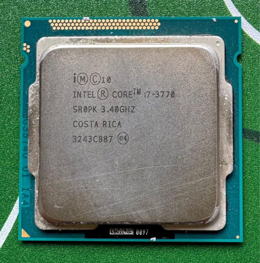 Intel i7-3770 cpu processor, Computers & Tech, Parts & Accessories ...