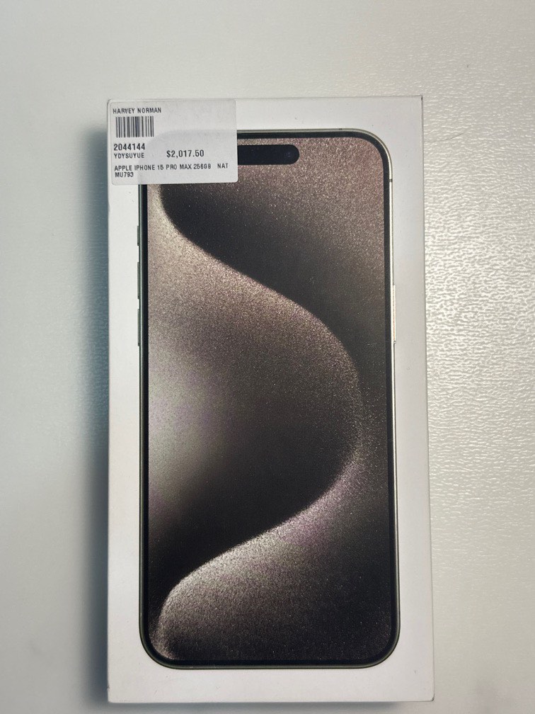 iPhone 15 pro max box, Mobile Phones & Gadgets, Mobile & Gadget ...