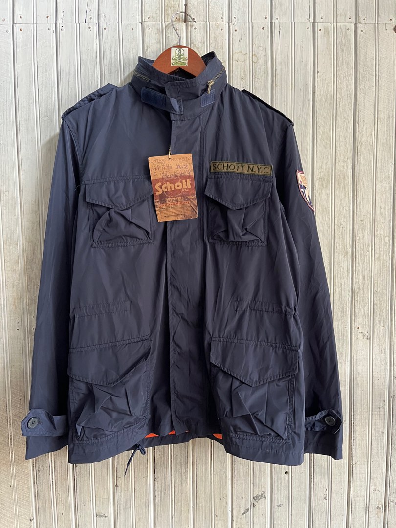 Jacket M65 Schott Nyc Intermediate not alpha , spao, buzzrickson, flat head, momotaro ...