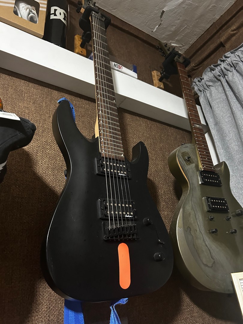 Jackson 7-String Electric Guitar, Hobbies & Toys, Music & Media ...