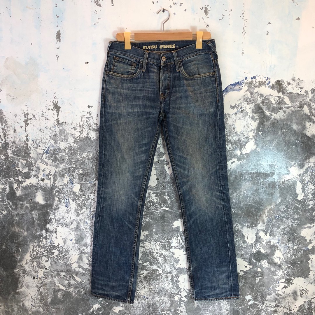 Jeans - Evisu Genes - Made In Japan, Men's Fashion, Bottoms, Jeans on ...