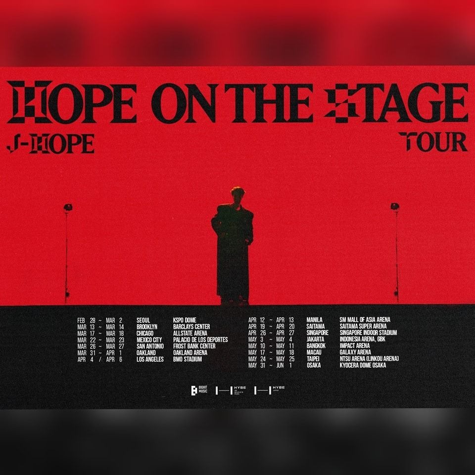 JHOPE HOPE ON THE STAGE TICKET MANILA DAY 1, Tickets & Vouchers, Event ...