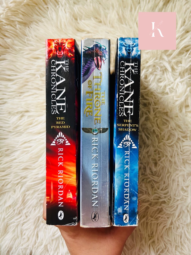 Kane Chronicles Set Set, Hobbies & Toys, Books & Magazines, Fiction ...