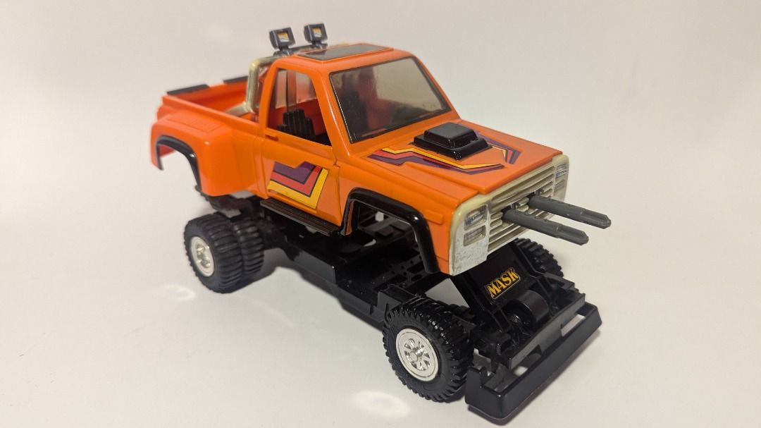 KENNER M.A.S.K. 幻變奇兵 FIRECRACKER 4x4 Truck with action figure American ...