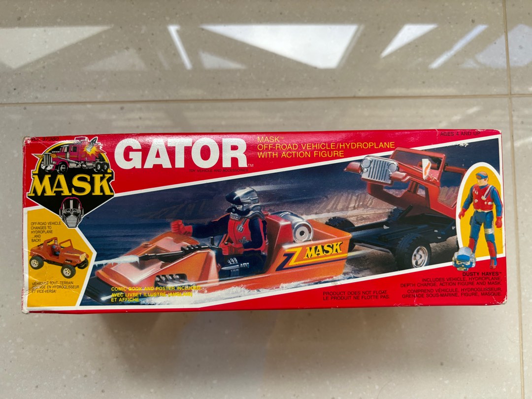Kenner Mask Gator M.A.S.K., Hobbies & Toys, Memorabilia & Collectibles ...