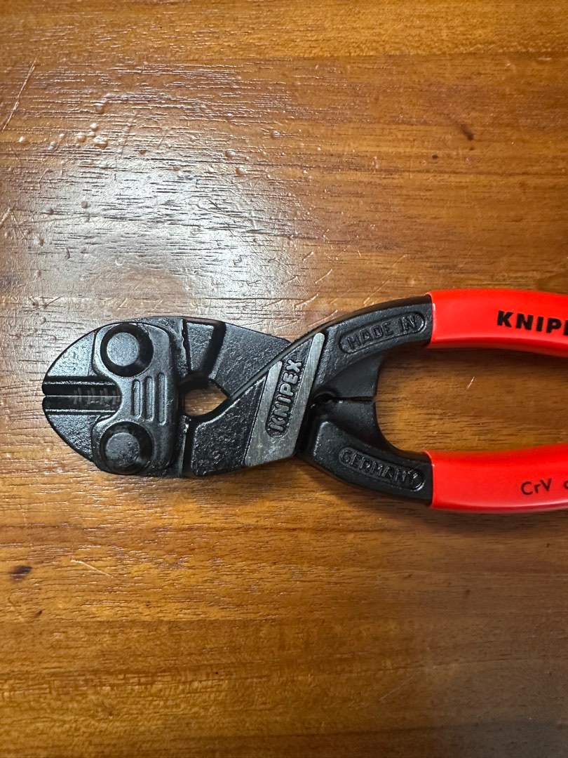 Knipex Tools 7101-200 Small Clipper for cutting bolt nails rivets hard ...