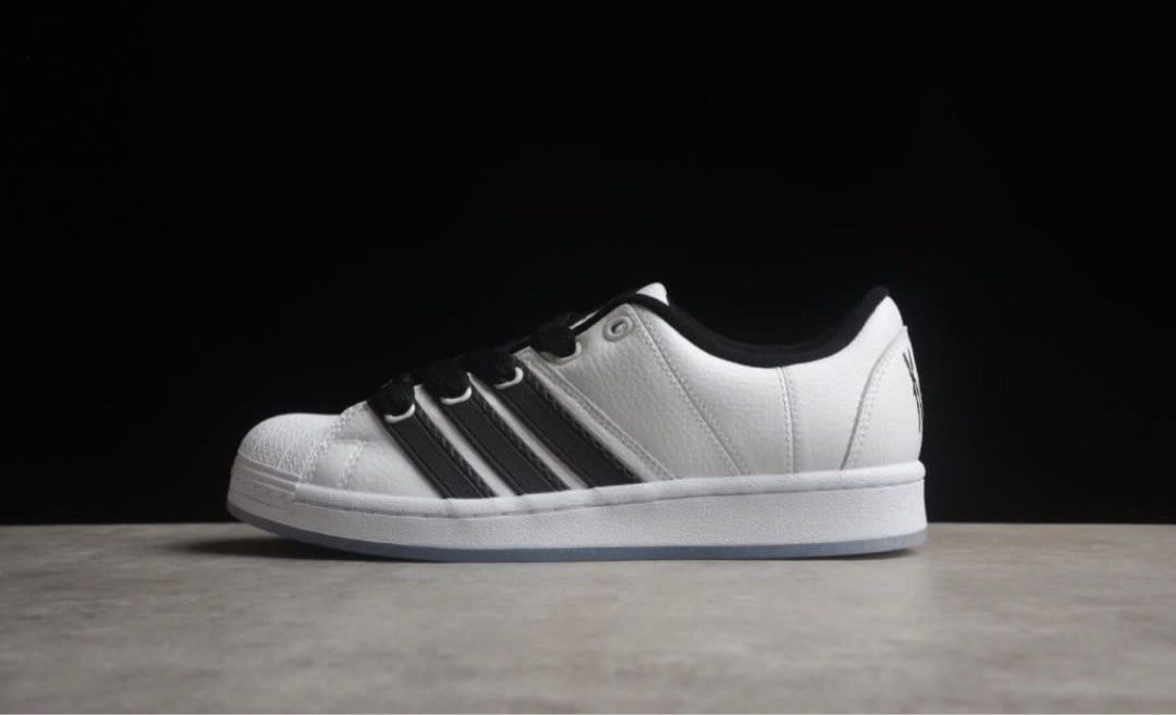Korn x adidas originals supermodified white black shoes, 男裝, 鞋, 波鞋 ...
