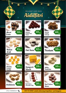 KUIH RAYA 2025, Food & Drinks, Homemade Bakes on Carousell