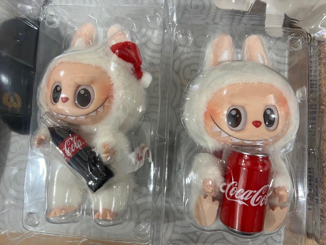 Labubu coke as set if 2, Hobbies & Toys, Toys & Games on Carousell