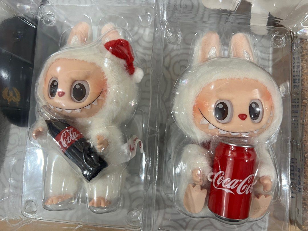 Labubu coke as set if 2, Hobbies & Toys, Toys & Games on Carousell