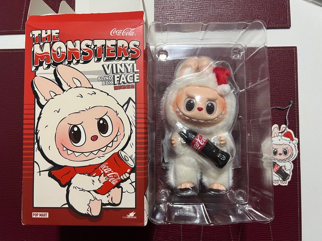 Labubu Coke Coca-Cola Vinyl Plush Pop Mart, Hobbies & Toys, Toys ...