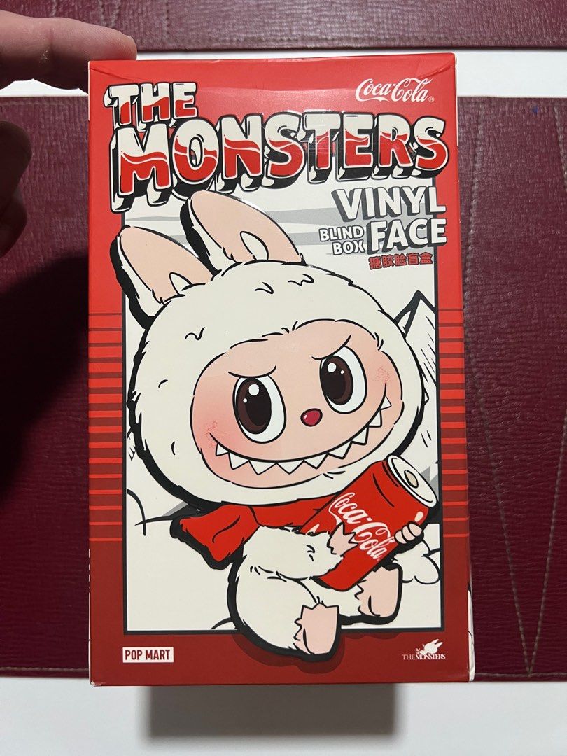 Labubu Coke Coca-Cola Vinyl Plush Pop Mart, Hobbies & Toys, Toys ...