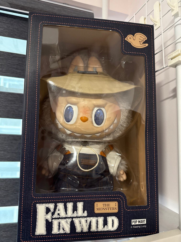 Labubu Fall in Wild Big Size, Hobbies & Toys, Toys & Games on Carousell