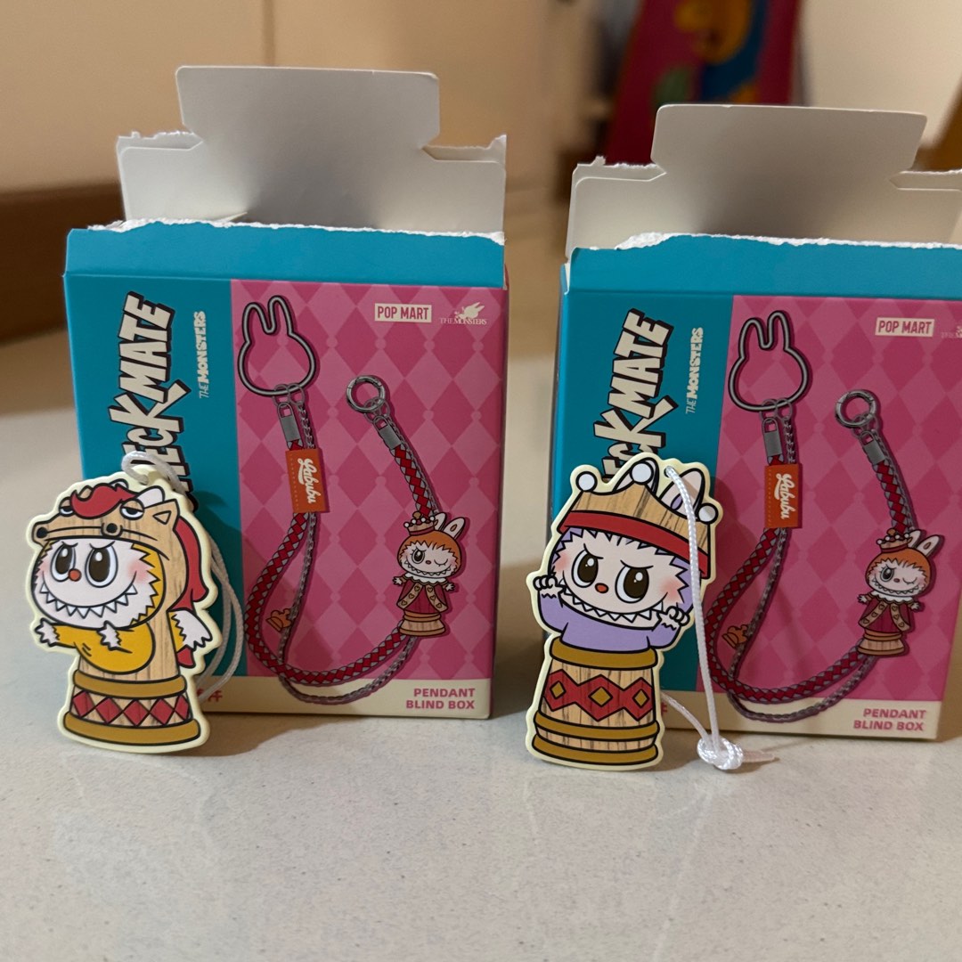 Labubu Let's Checkmate Series - Pendant, Hobbies & Toys, Toys & Games ...