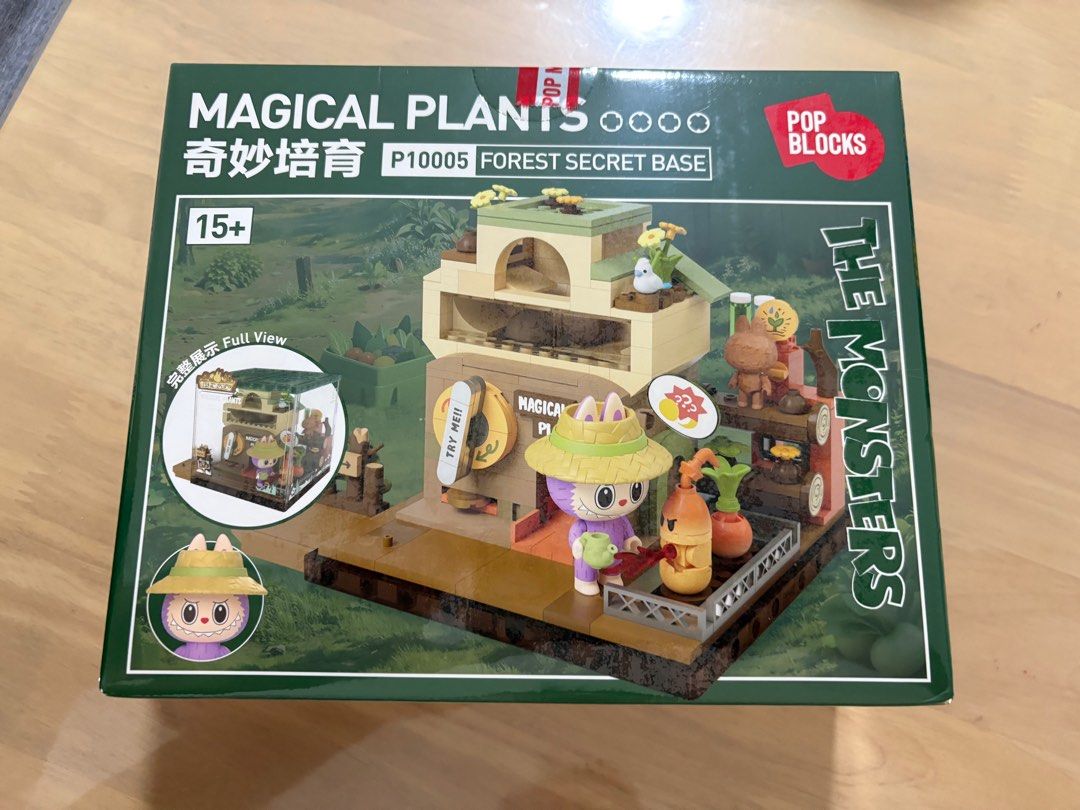 Labubu Magical Plants Forest Secret Base, Hobbies & Toys, Toys & Games ...