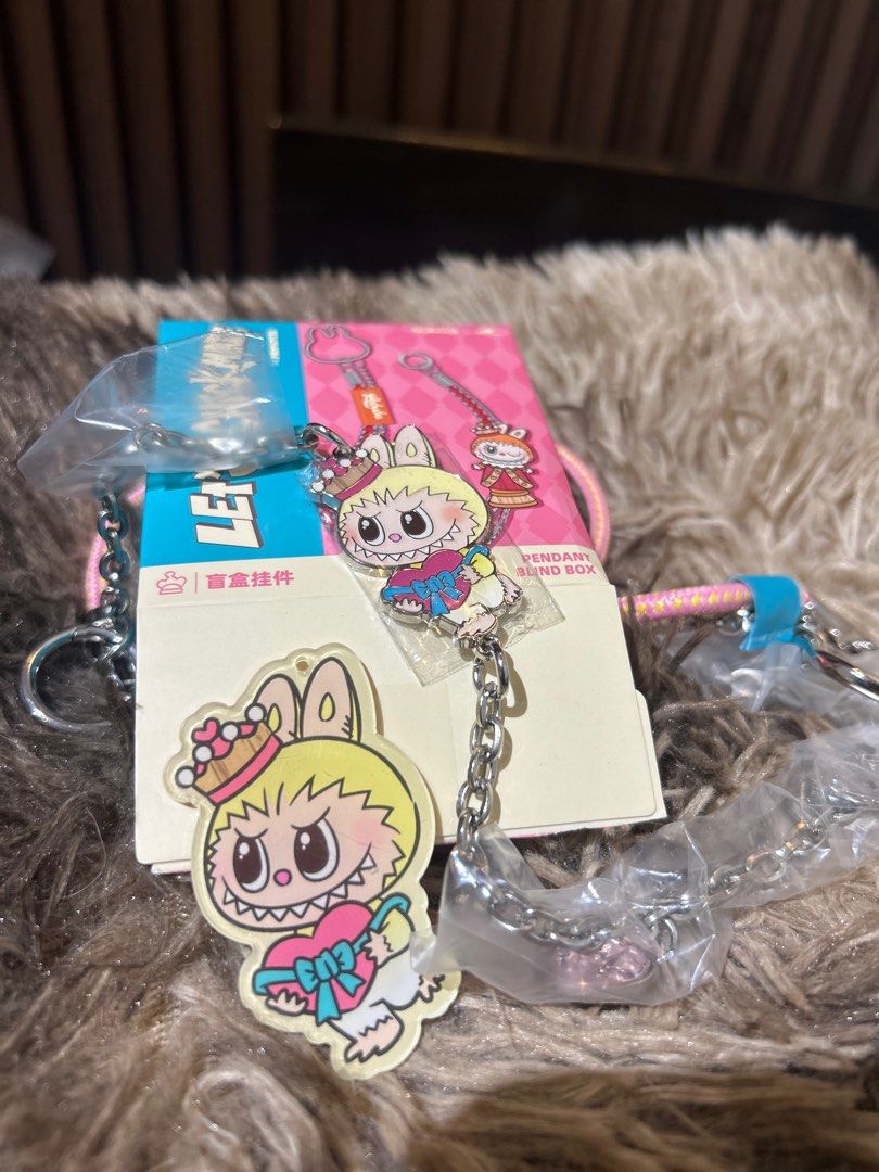 Labubu/The Monsters Let's Checkmate Pendant SECRET, Hobbies & Toys ...