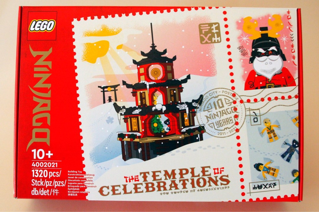 LEGO 4002021 Employee Set Ninjago Temple of Celebrations, Hobbies ...