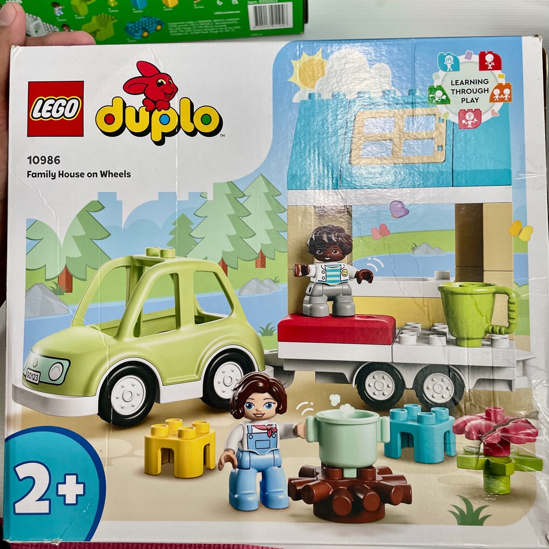 LEGO DUPLO 10986 FAMILY HOUSE ON WHEELS, Hobbies & Toys, Toys & Games ...
