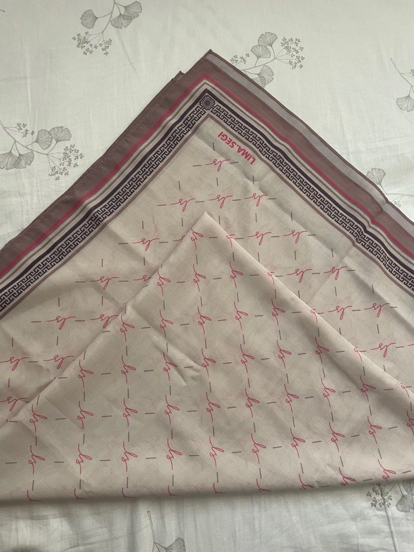 Lima Segi Bawal Sepia, Women's Fashion, Muslimah Fashion, Hijabs on ...