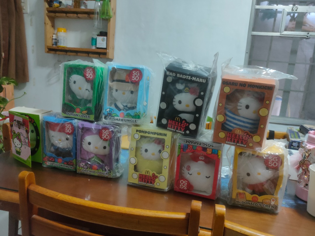 LIMITED EDITION McDo x Hello Kitty SG 50 Limited Edition, Hobbies ...