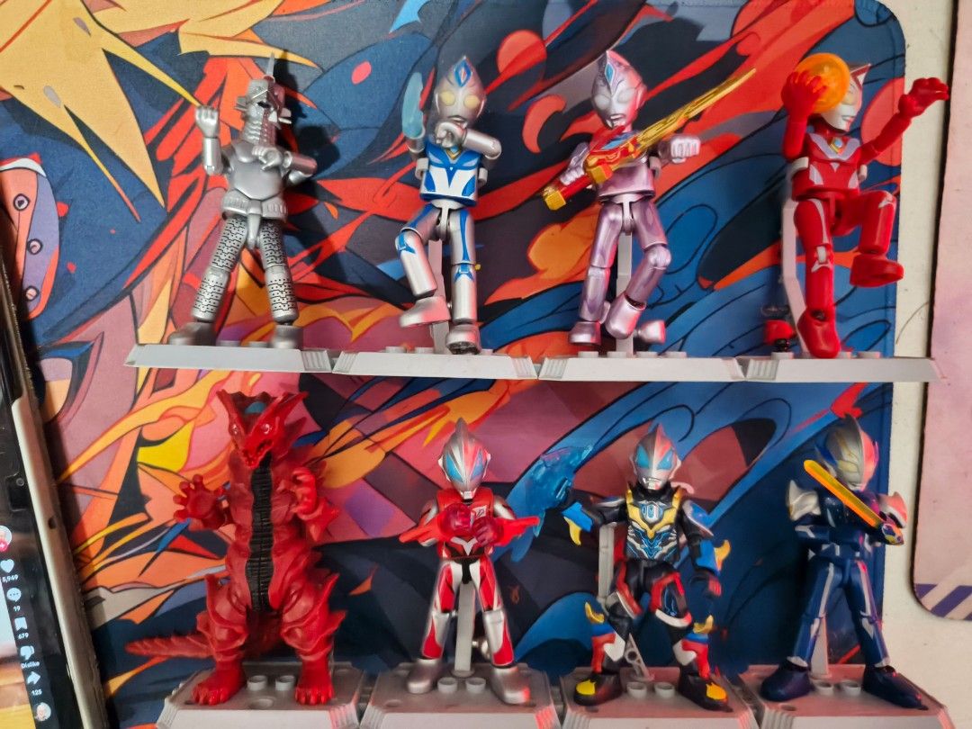Lot secret Blokees ultraman, Hobbies & Toys, Toys & Games on Carousell